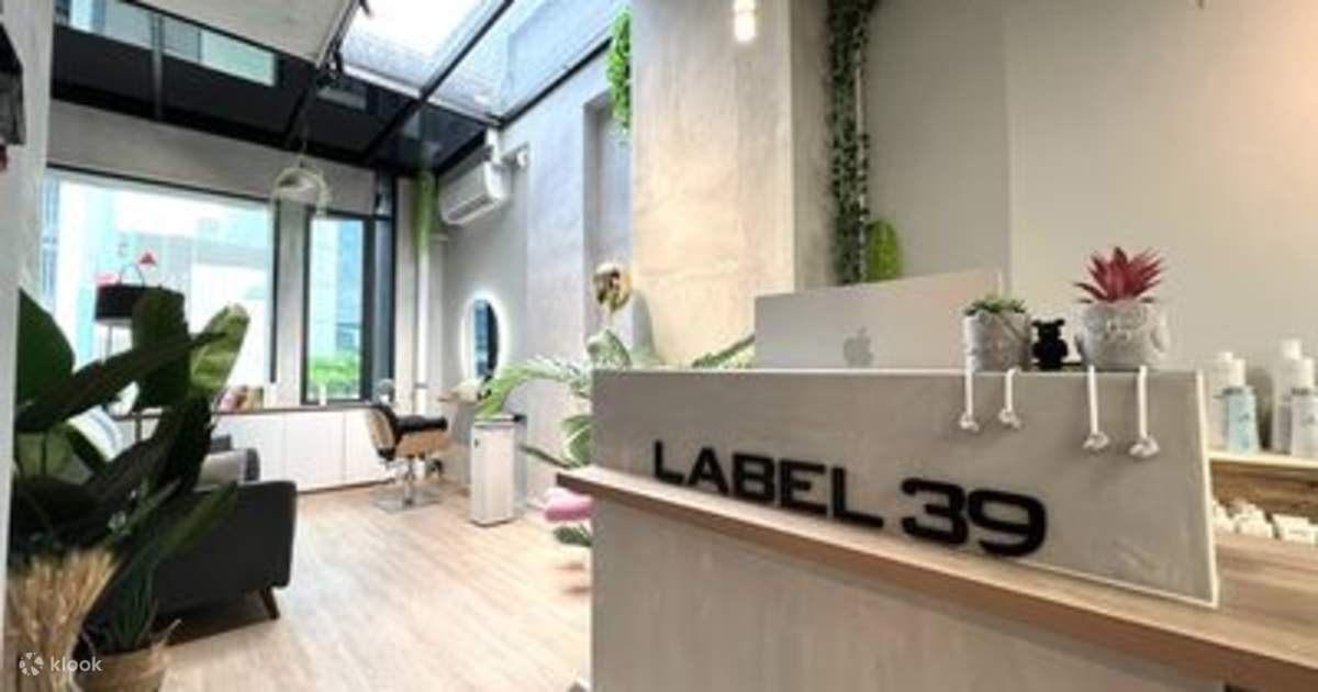 Haircuts At Label39 Hair Salon in Singapore - Klook Estados Unidos