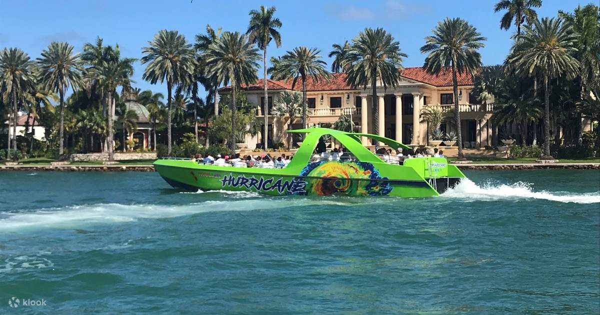Hurricane Miami Speedboat Tour - Klook