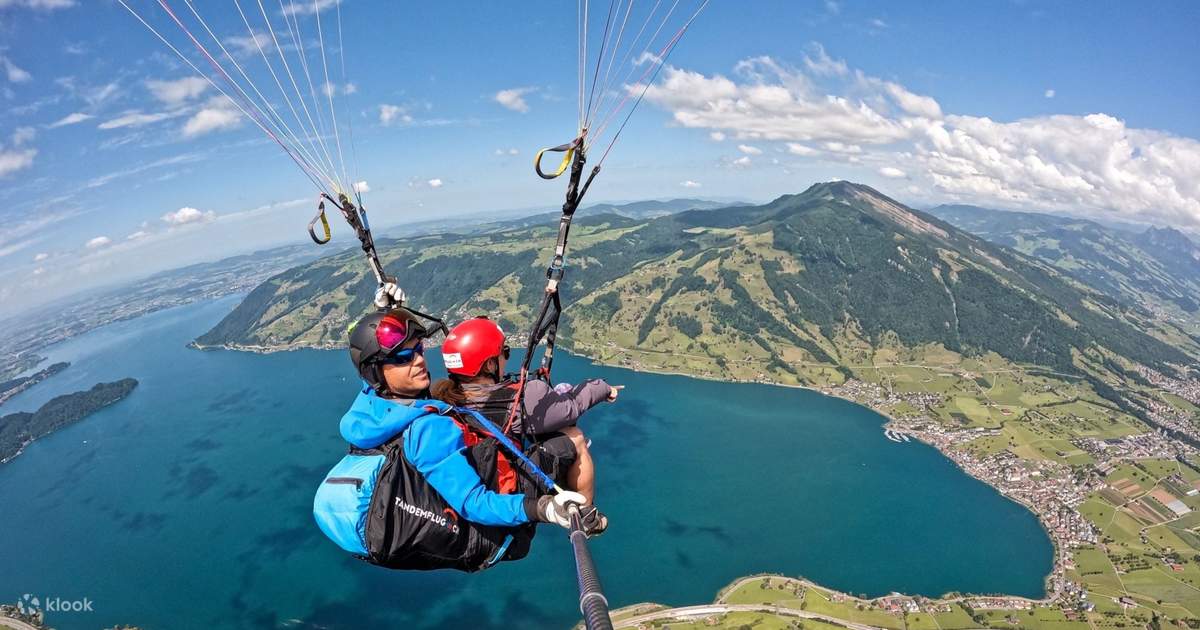 Paragliding Experience above Mt. Rigi from Arth-Goldau - Klook United ...