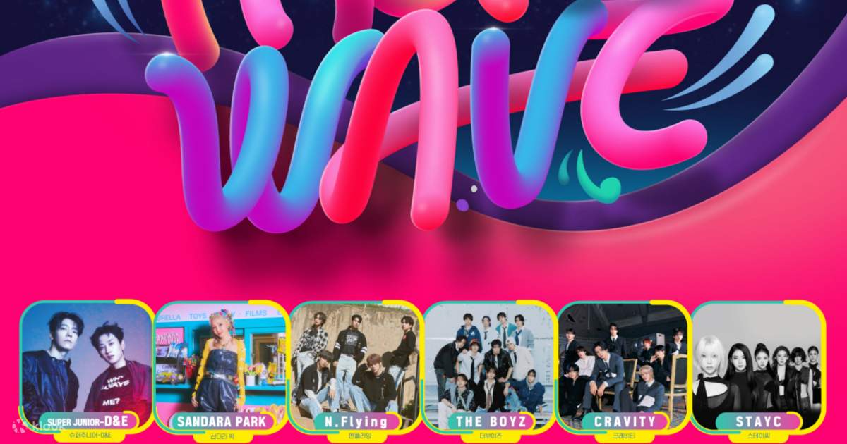TREND WAVE 2025 KPOP Concert Ticket - Klook Estados Unidos
