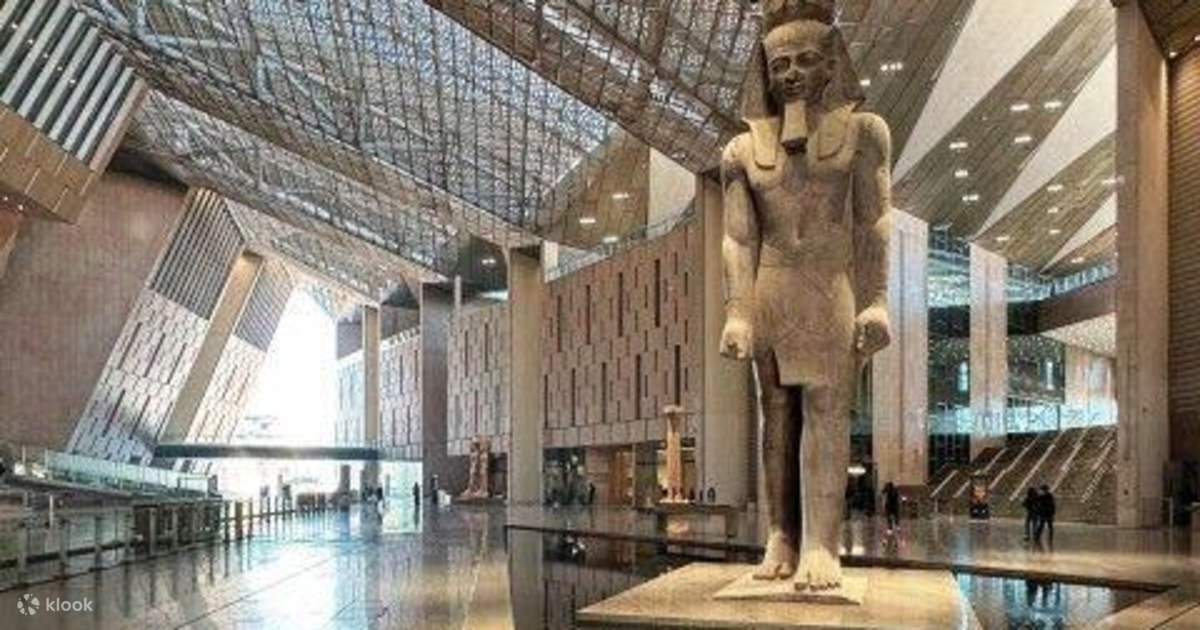 VIP Tour Private Giza Pyramids & Grand Egyptian Museum Entry Fees ...