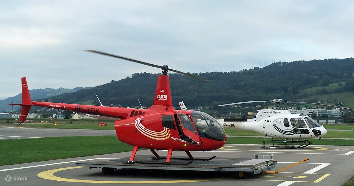 Jura and Seeland Private Helicopter Tour - Klook Malaysia