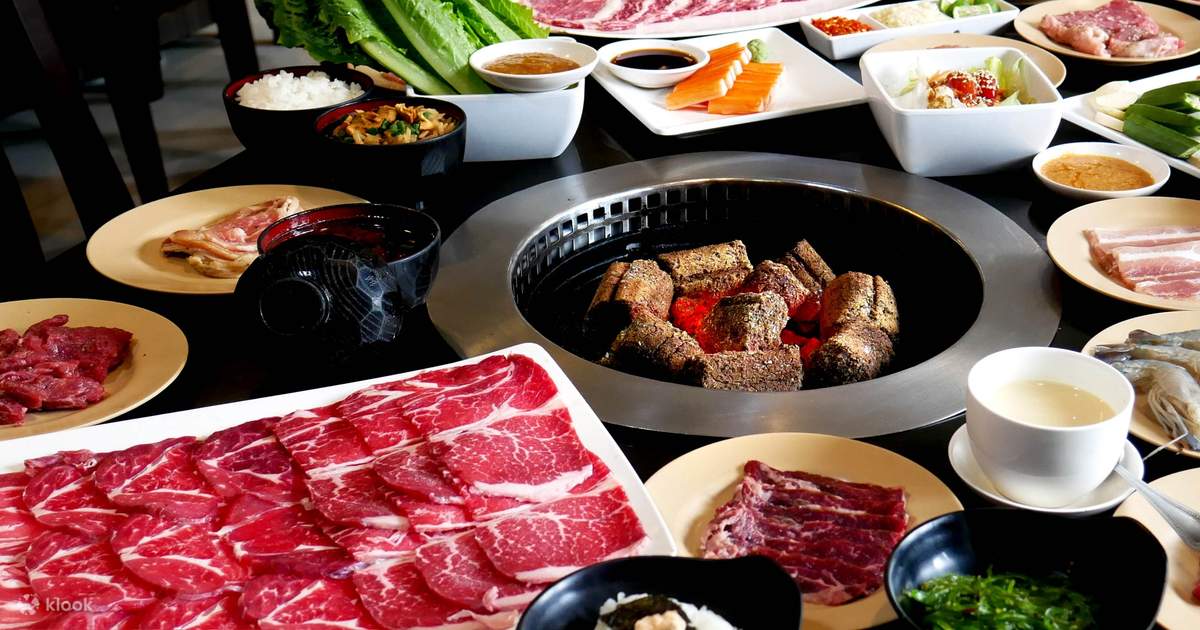 All You Can Eat at Rod Dee Ded Yakiniku Buffet di Sam Yan, Thailand ...