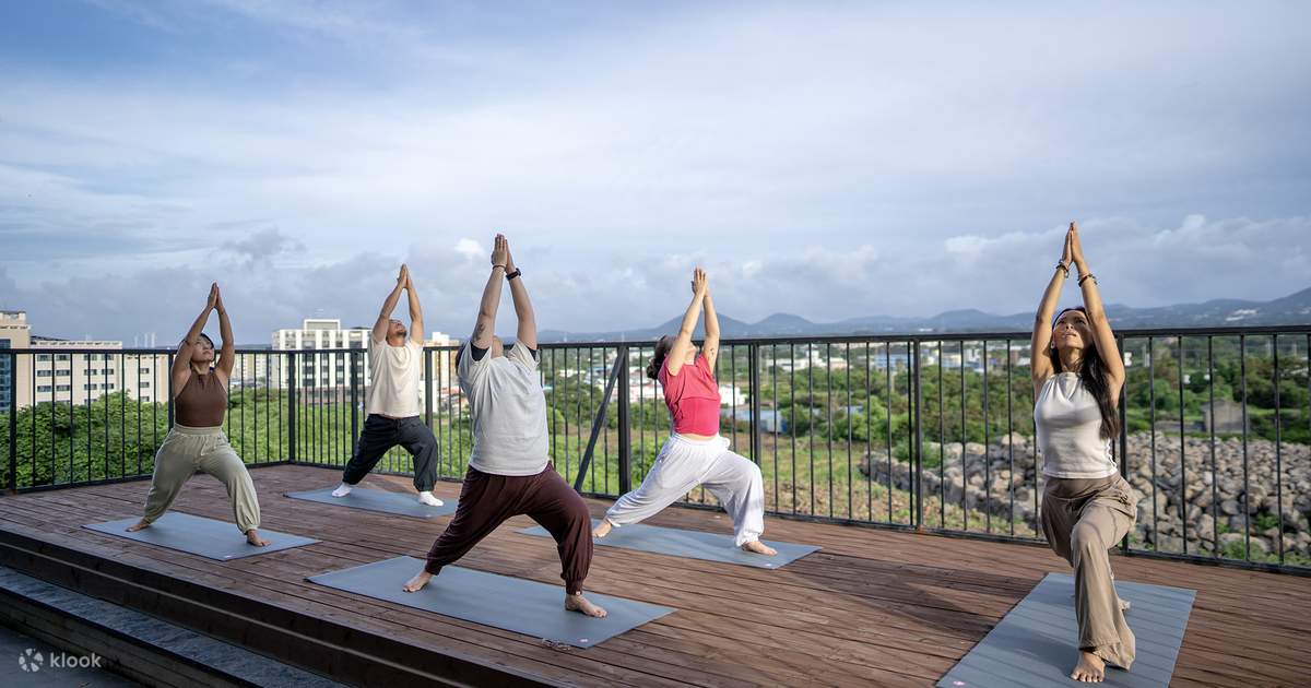 Jeju Yoga Class with Oreum & Hallasan Views | Darayoga Studio - Klook