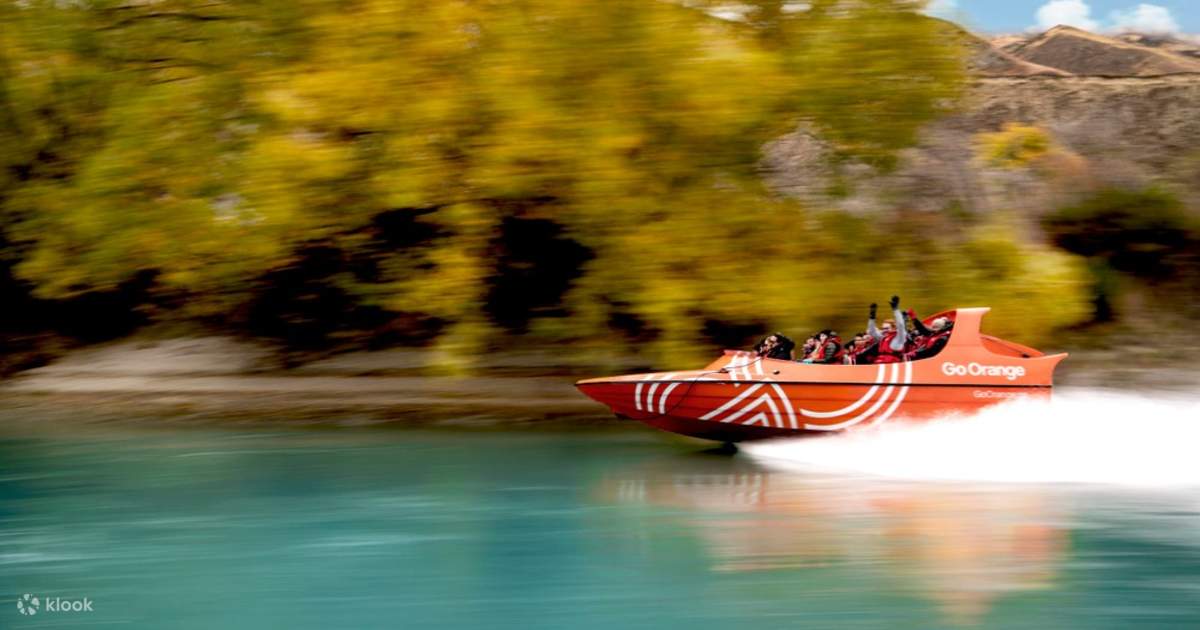 Go Orange Jet Boat Experience in Queenstown, New Zealand - 클룩 KLOOK 한국