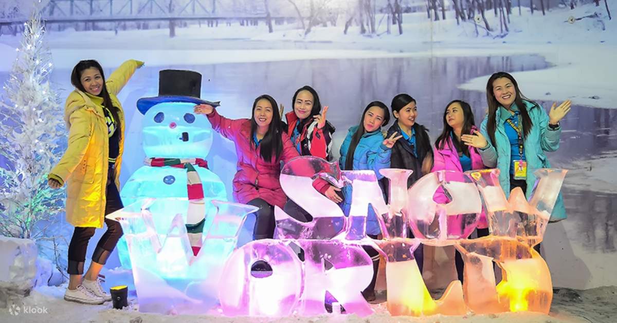 Anjo World and Snow World Ticket in Cebu - Klook Philippines
