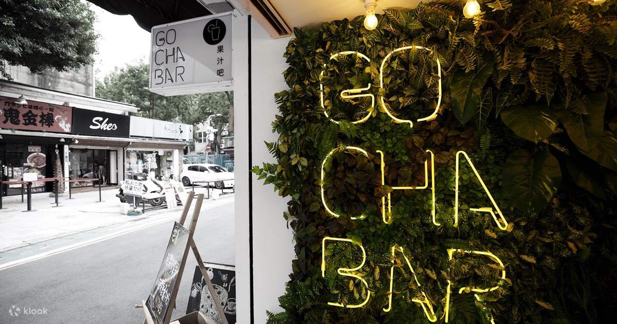 Drink Discount Voucher at GOCHA BAR in Taipei - Klook Philippines