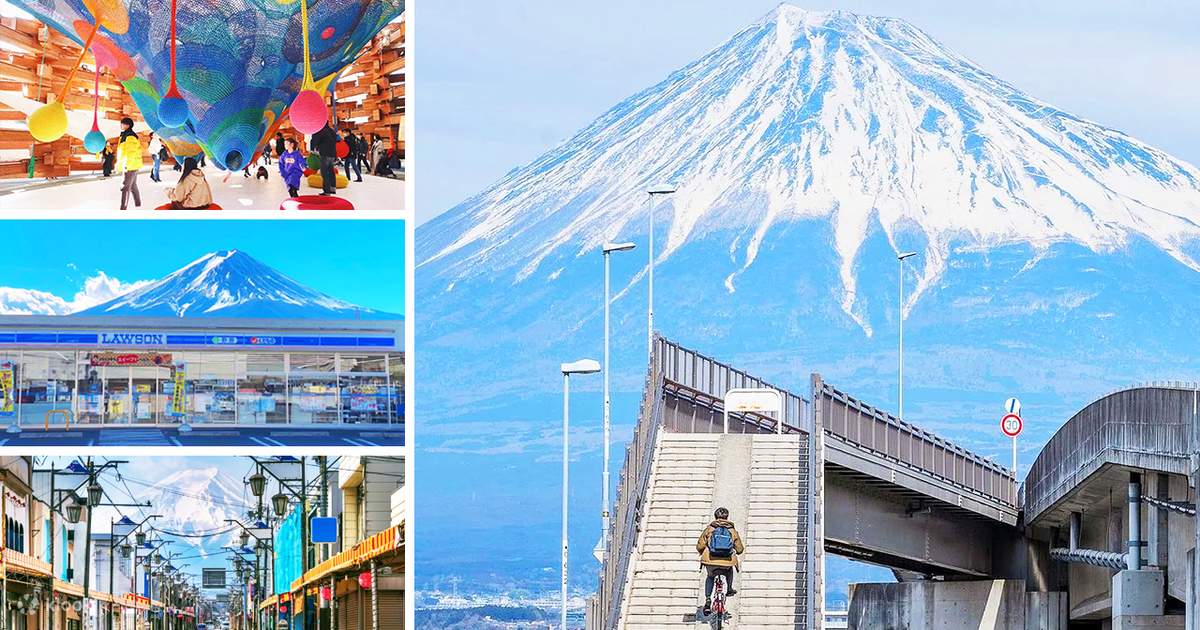 Fujisan Hinikawa Timepiece Store + Lawson Kawaguchiko Station Front ...