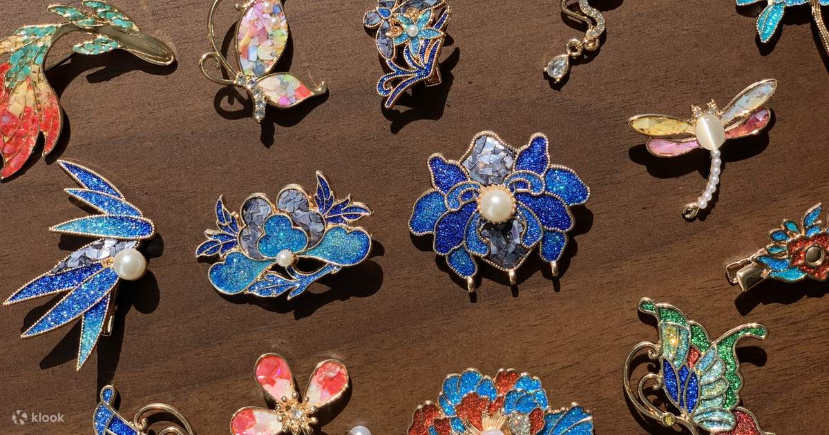 Cloisonné Enamel and Champlevé Jewelry Workshop - Klook Hong Kong