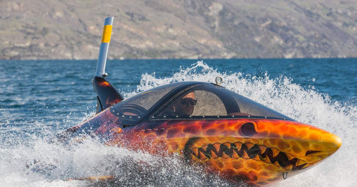 Menaiki Bot Jerung Hydro Attack di Queenstown - Klook Amerika Syarikat