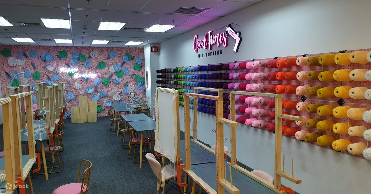 Tufting Experience with Good Times DIY Tufting in Kuala Lumpur - Klook ...