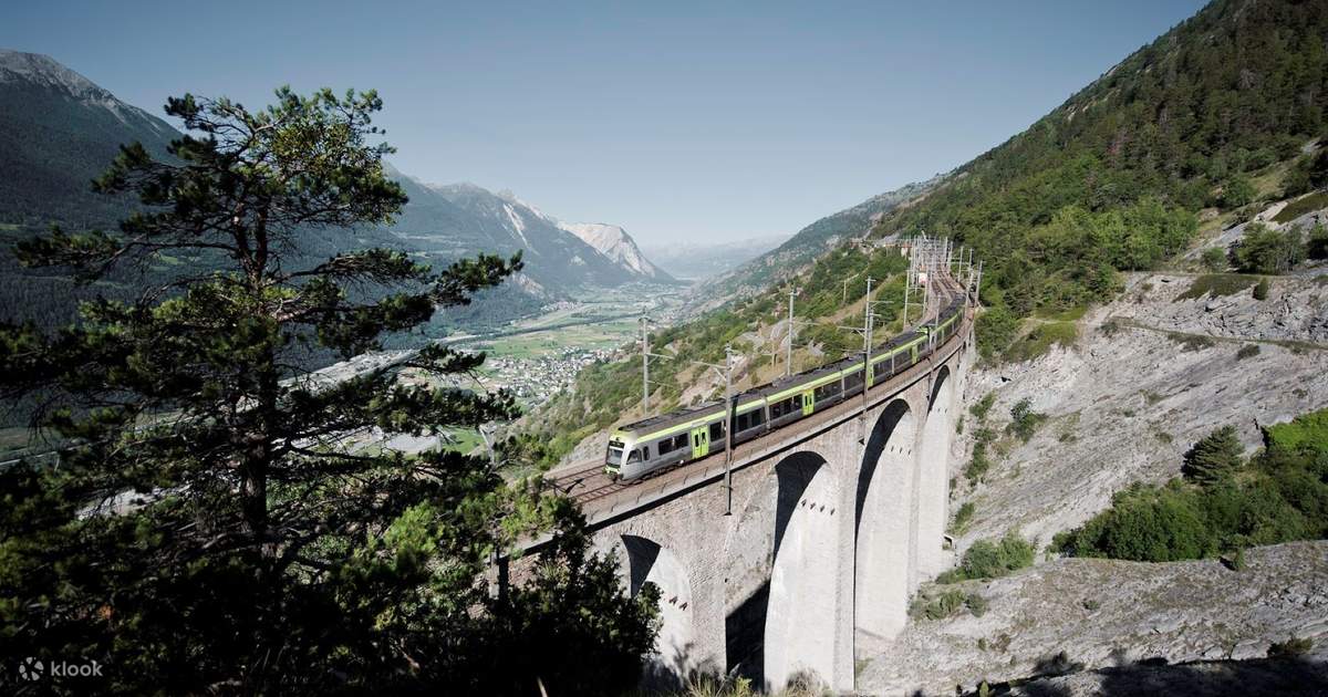 從米蘭出發的因特拉肯和瑞士阿爾卑斯山綠色列車 Klook 客路