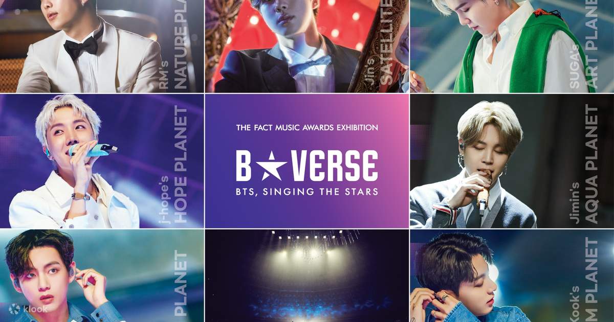 B*VERSE, BTS, SINGING THE STARS Exhibition - Klook Philippines