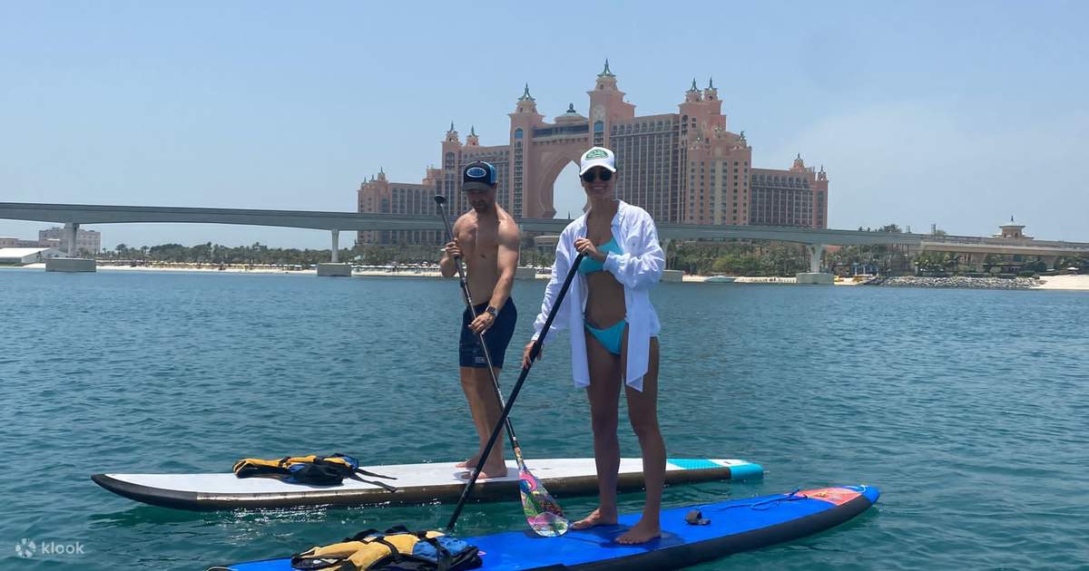 Palm Jumeirah Paddle Boarding Tour - Klook United States