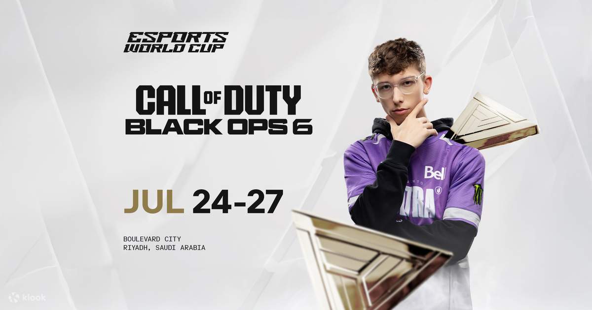 Esports World Cup Call of Duty Ticket in Riyadh - Klook Malaysia