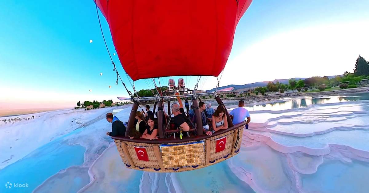 Experience the Magic of Pamukkale: Hot Air Balloon Ride at Sunrise - Klook