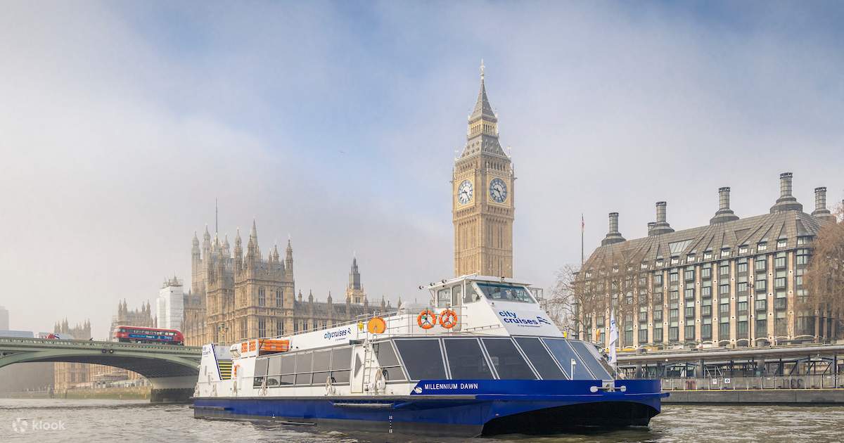 Du thuyền trên sông Thames - Klook Việt Nam