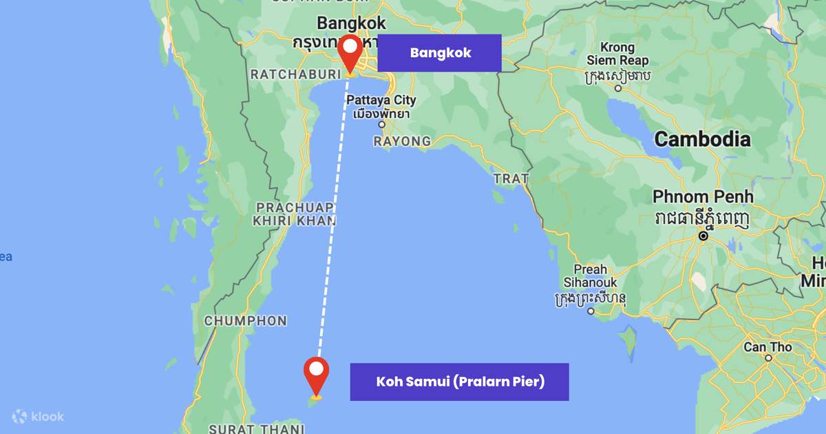 Lomprayah Ferry & Bus Ticket between Bangkok and Koh Samui - Klook