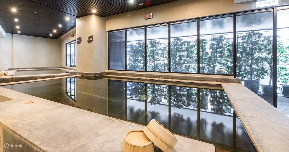 Yilan Jiaoxi Yamagata Pavilion Hot Spring Hotel Hot Spring Ticket ...