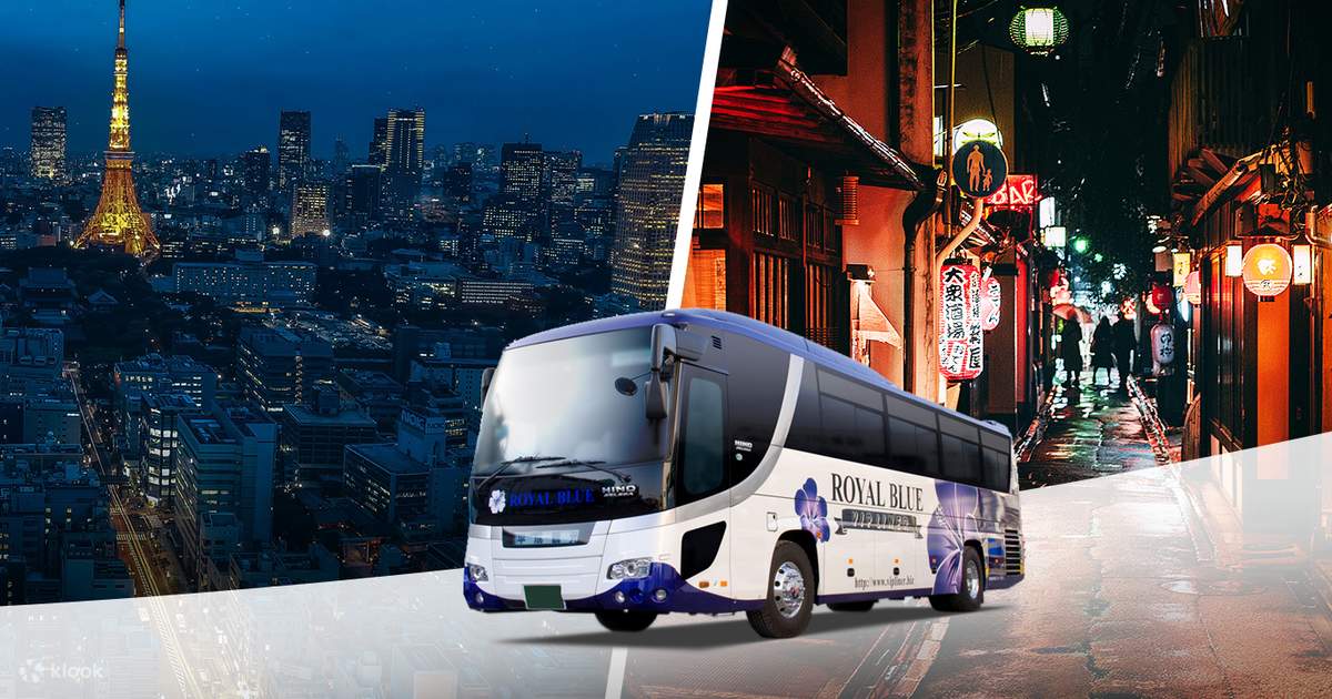 Shared Night Bus Transfers from Osaka to Tokyo - Klook Malaysia