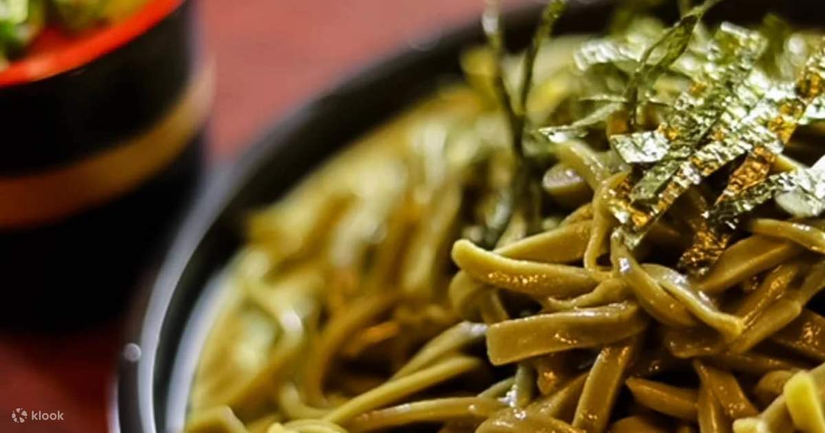 Kyoto Classics: Cha Soba Cooking Class - Klook