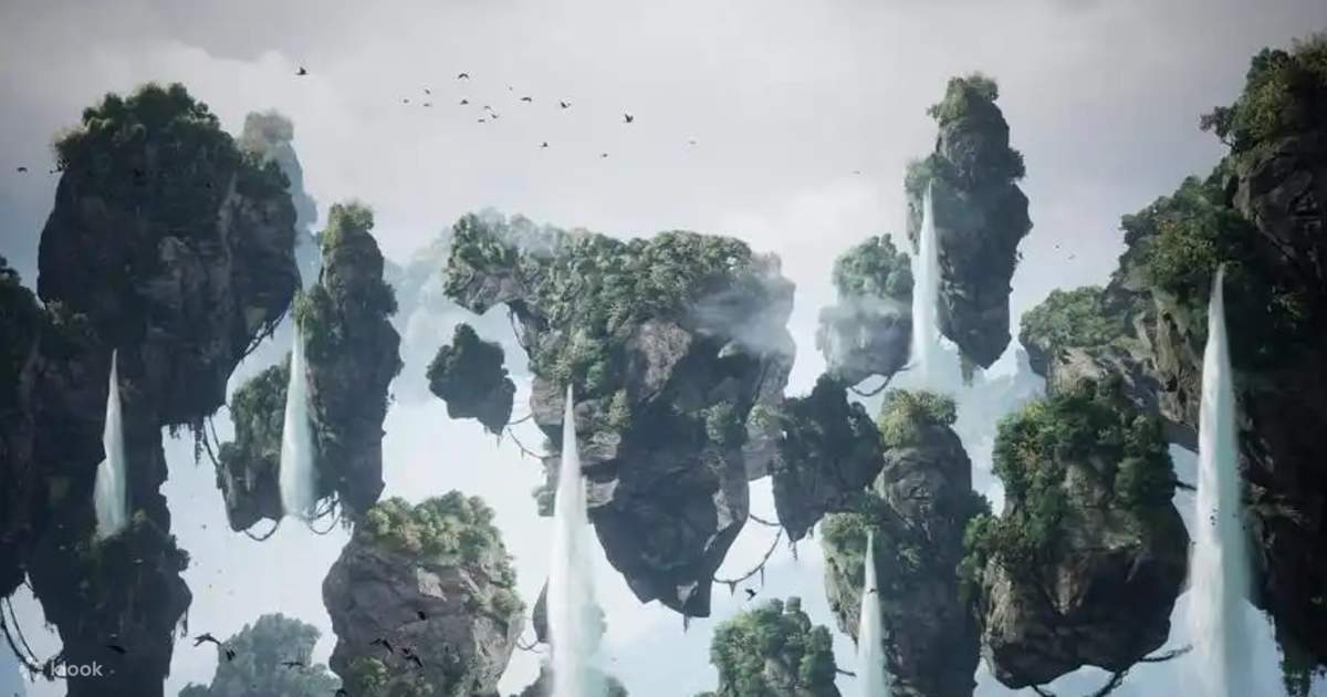 Zhangjiajie National Forest Park Avatar Mountain Grand Canyon Glass ...