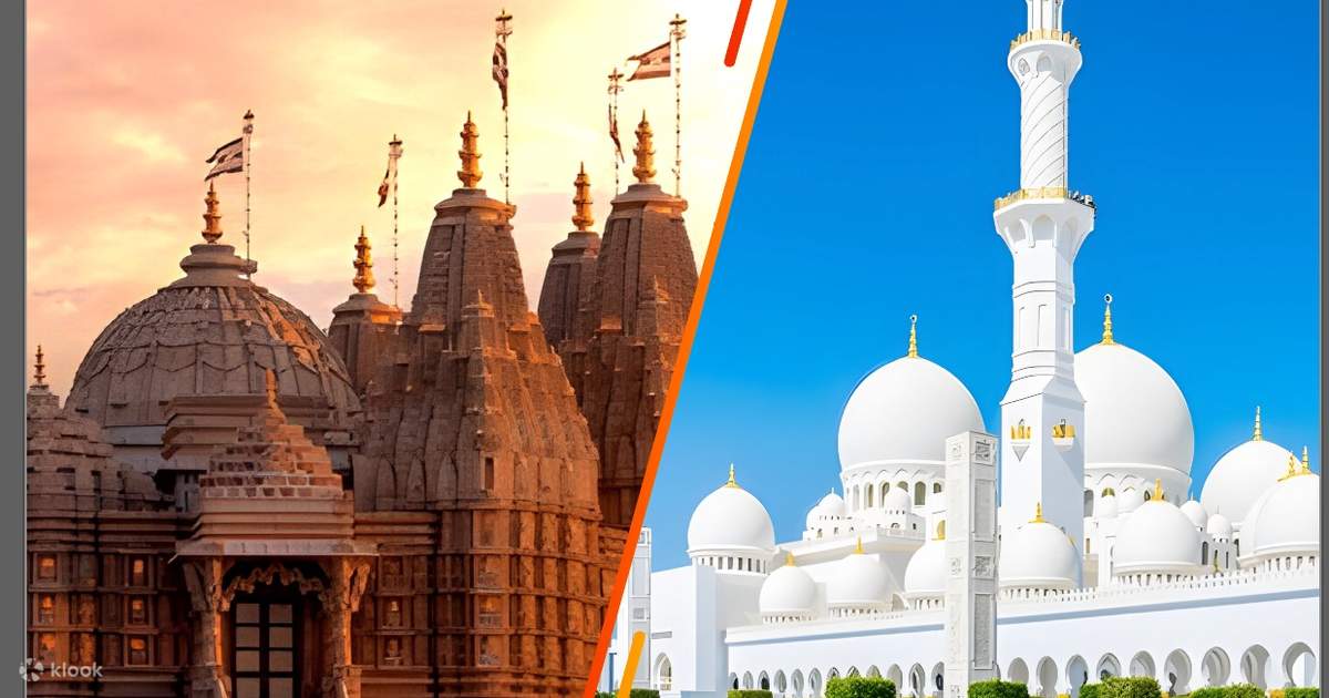Tur Kuil Hindu BAPS dan Masjid Sheikh Zayed dari Dubai - Klook Indonesia