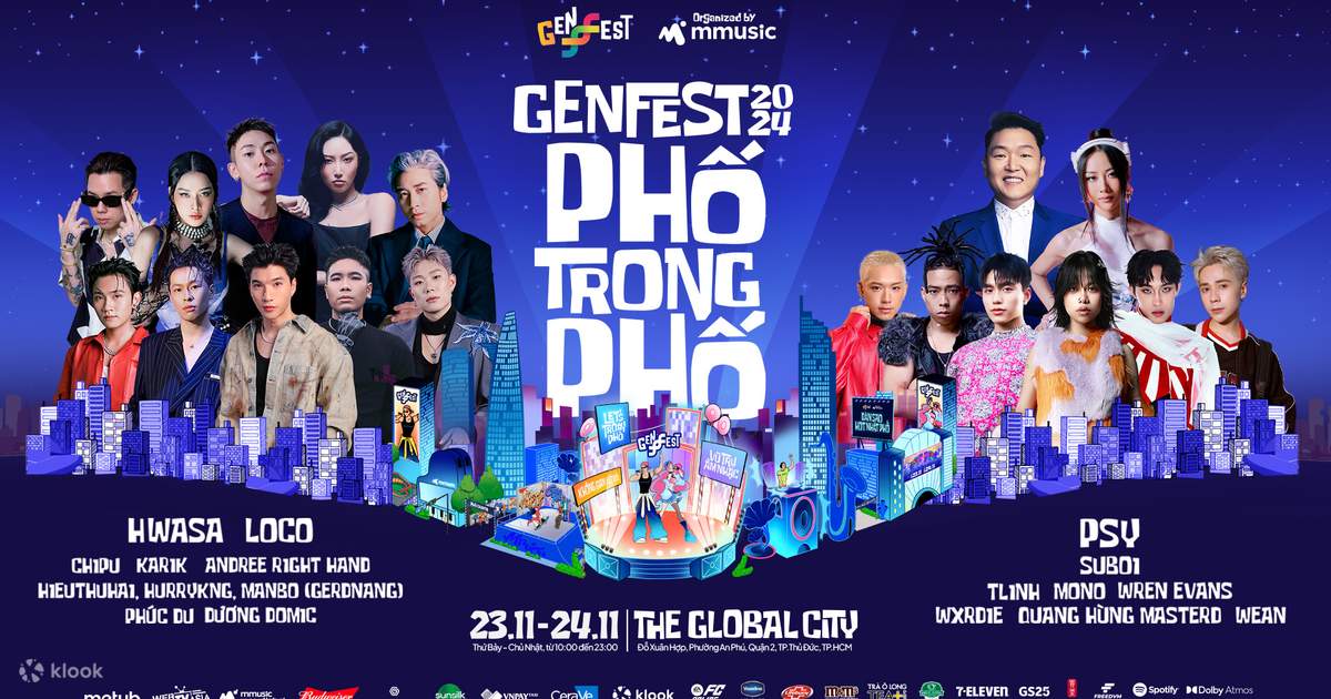 GENfest 2024 Ticket in Ho Chi Minh City - Klook