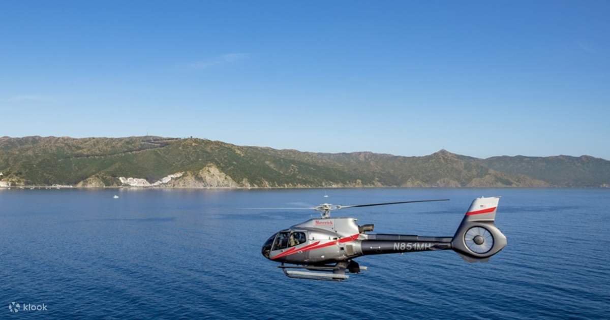 Helicopter Tour in Catalina - Klook