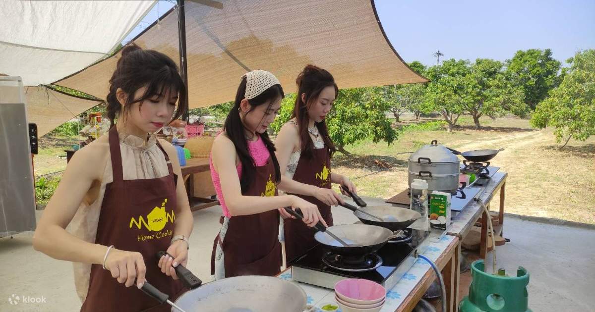 Chiang Mai Thai Cooking Organic Farm Visit and Scenic Train - Klook ...