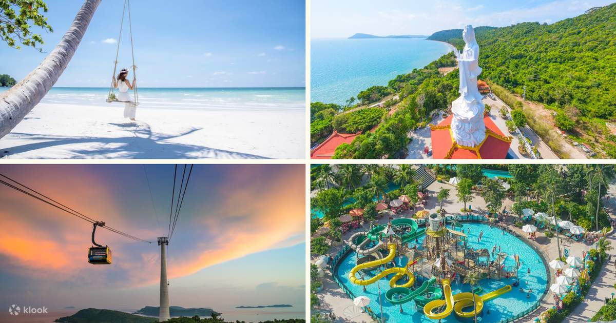 Phu Quoc Day Tour: Southern Landscape-Cable Car-Aquatopia Water Park ...