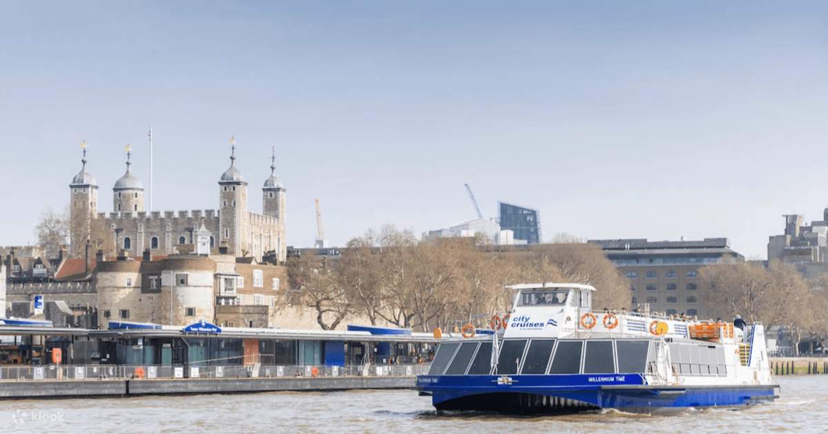 London River Thames Cruise Tour - Klook United Kingdom