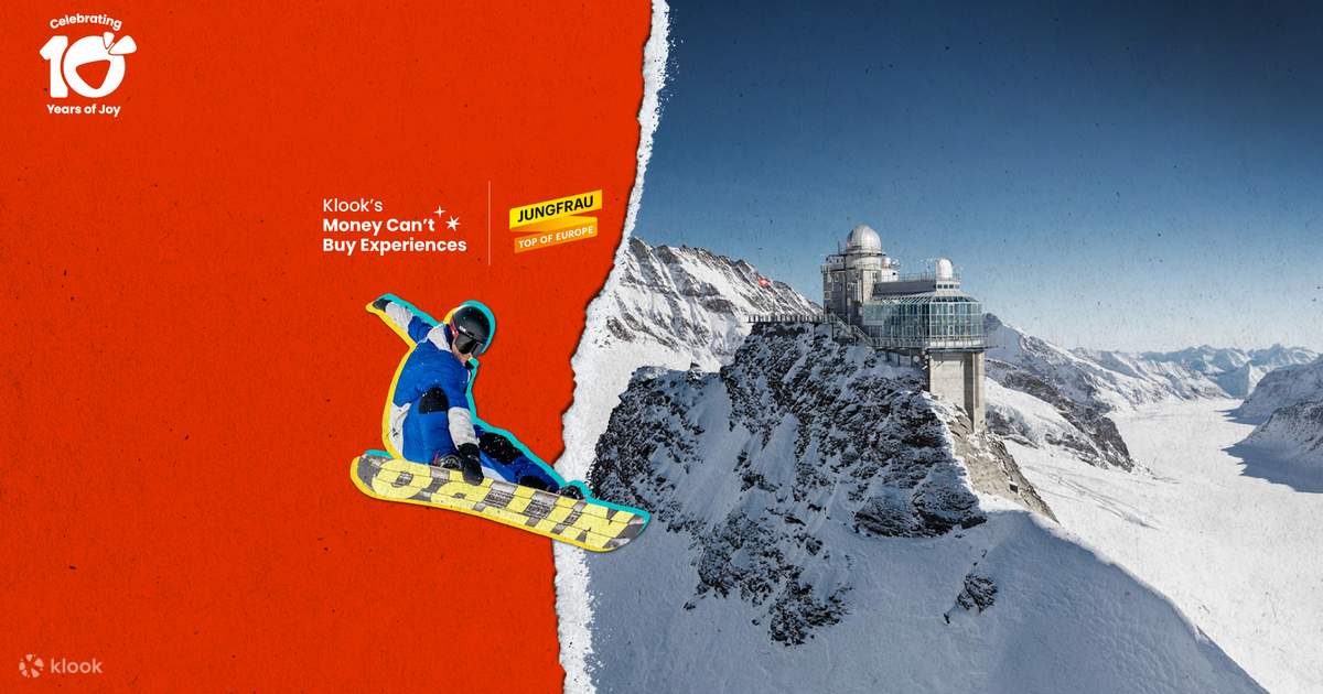 Snowboarding Down the Top of Europe with a World Champion - Klook ...