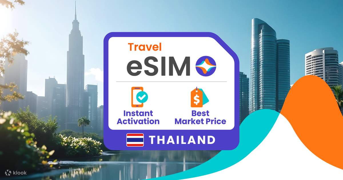 eSIM ประเทศไทย | AIS และ DTAC - Klook ประเทศไทย