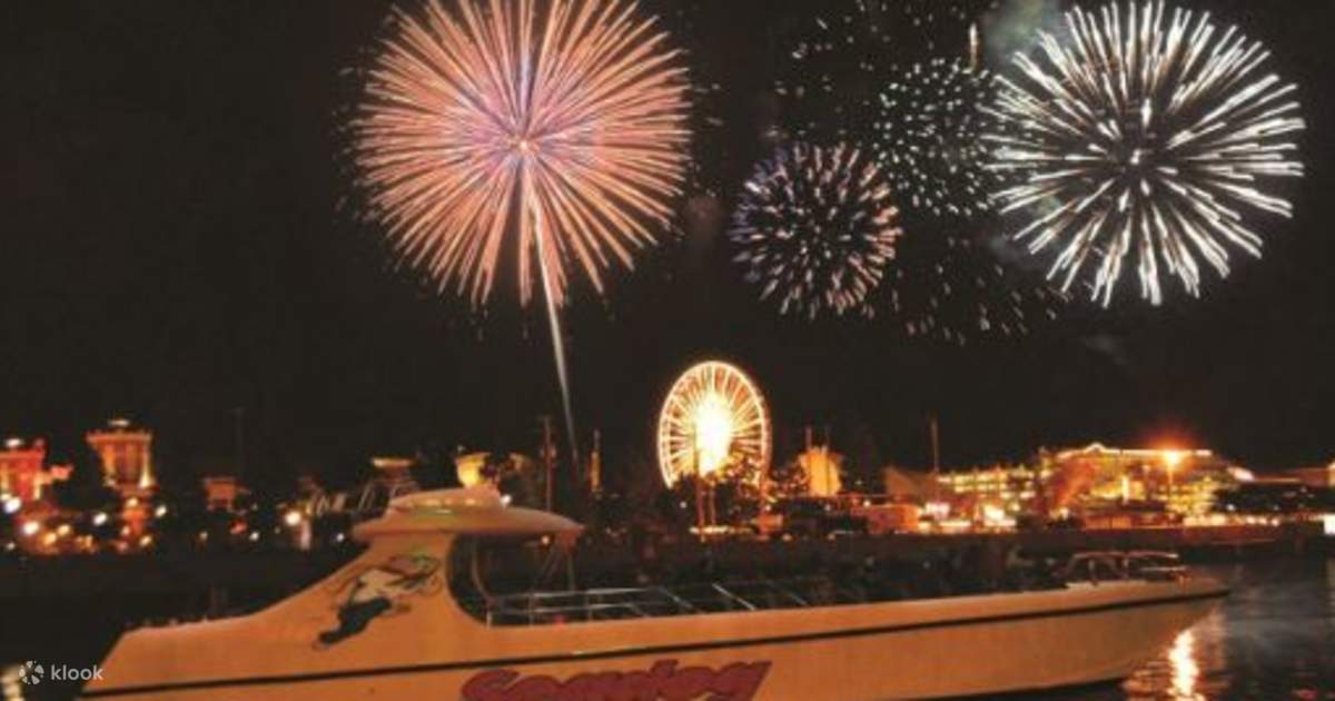 1 Hour Join In Seadog Lakefront Fireworks Cruise from Chicago - Klook ...