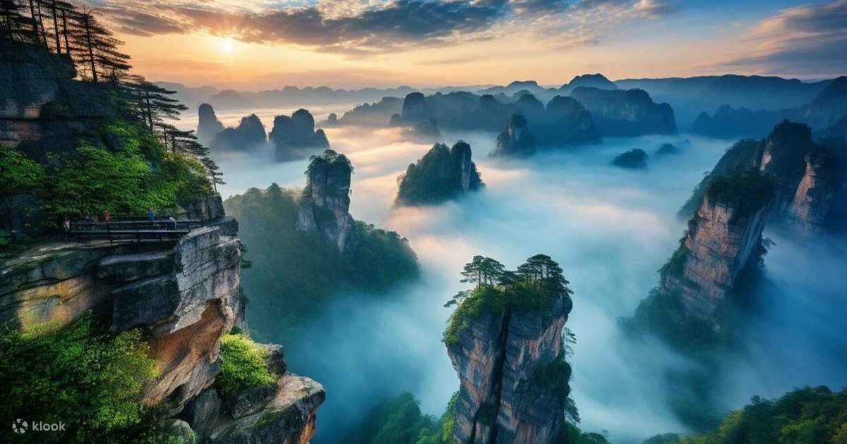 5-Day Tour in Zhangjiajie, Hunan (Yuanjiajie + Tianzi Mountain ...