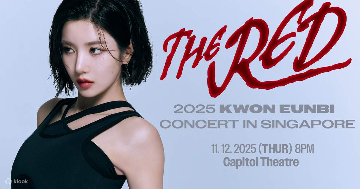 The Red Concert: 2025 KWON EUNBI Concert in Singapore - Klook Singapore