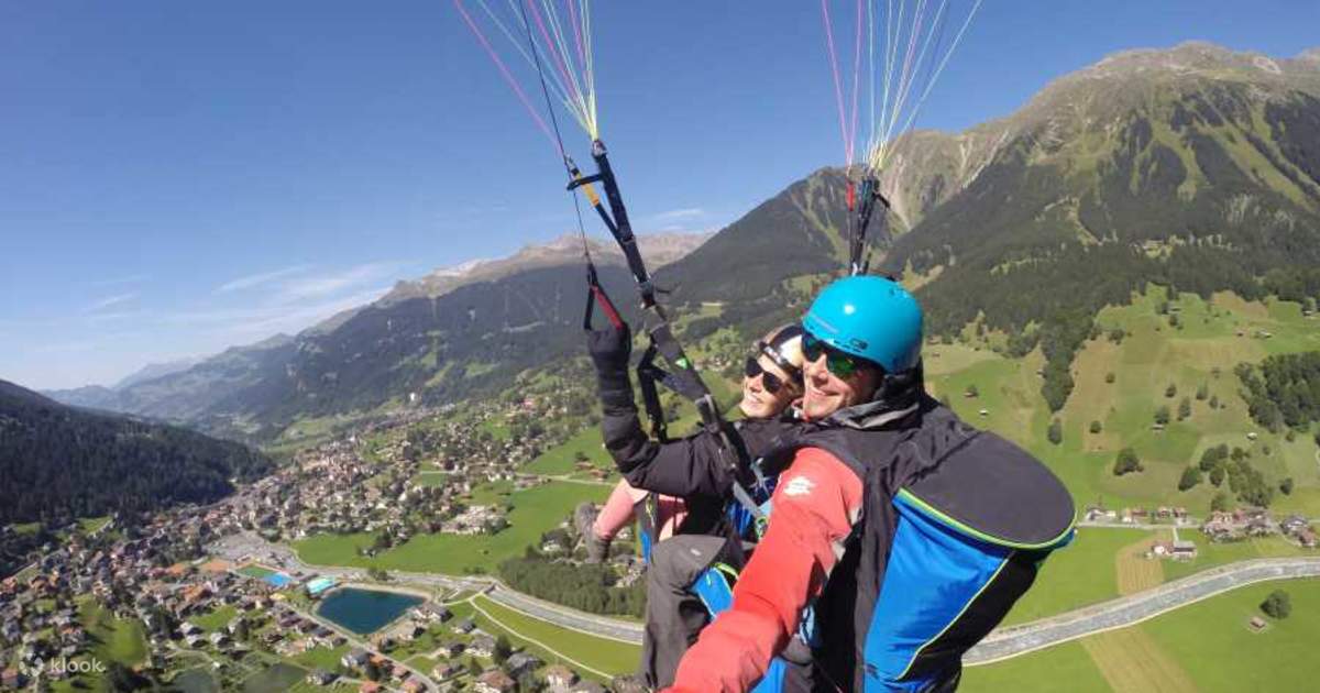 Paragliding Tandem Experience in Klosters-Serneus - Klook