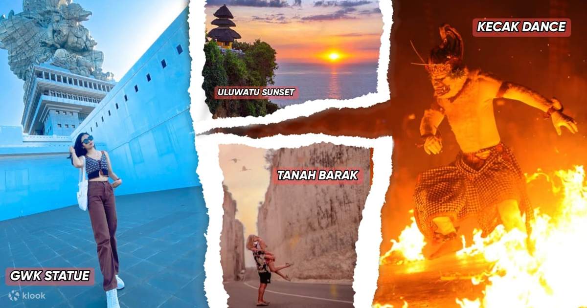 Tebing Tanah Barak, Garuda Wisnu Kencana & Malini Sunset Tour di Bali ...
