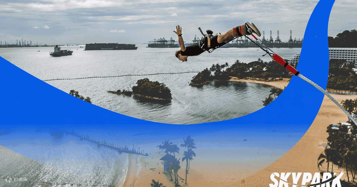 Sentosa Bungy Jump - Klook Singapore