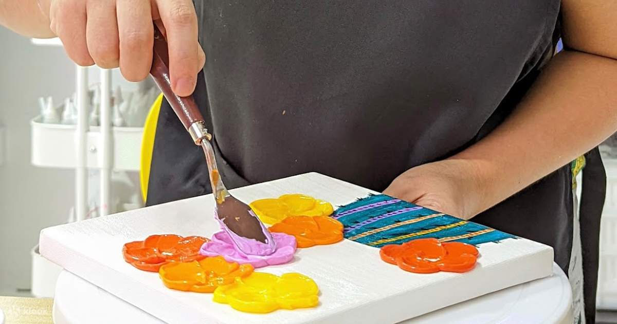 Taller de arte texturizado con espátula en Singapur - Klook Estados Unidos