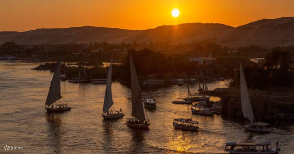 Private Sunset Felucca Ride on The Nile in Luxor - Klook New Zealand