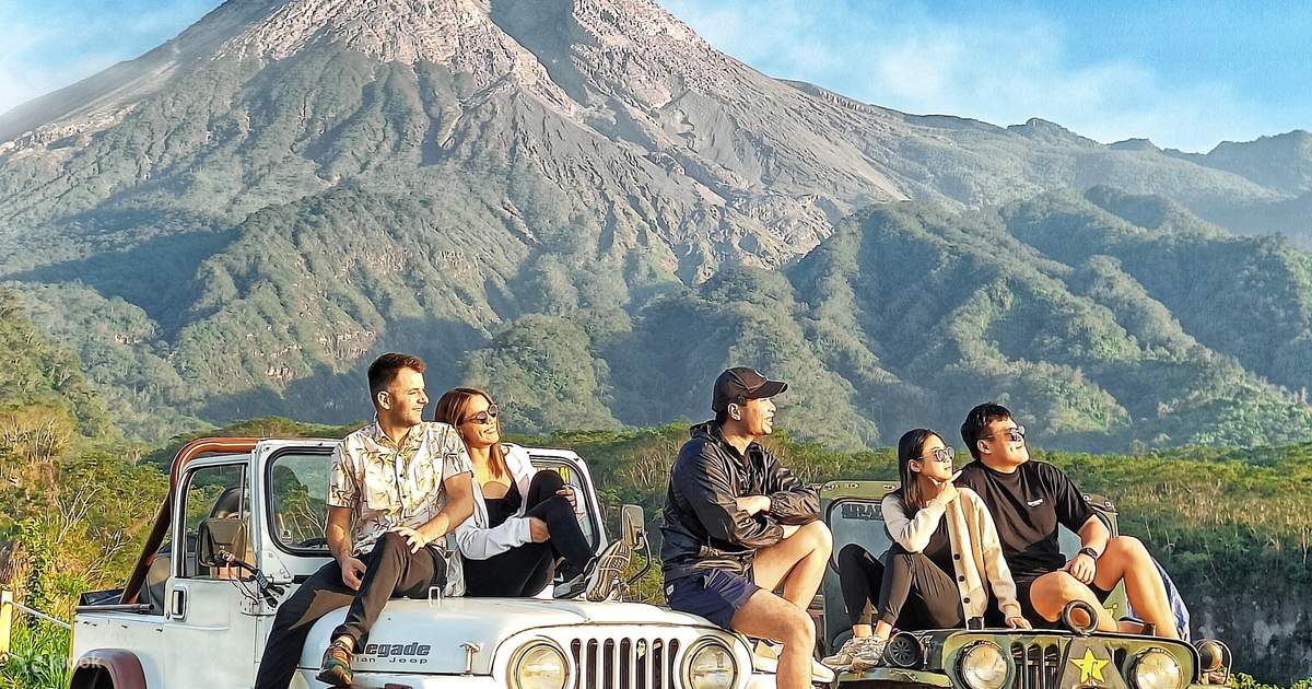 Merapi Jeep Sunrise, Jomblang & Pindul Caves, Pengger Pine Forest - Klook