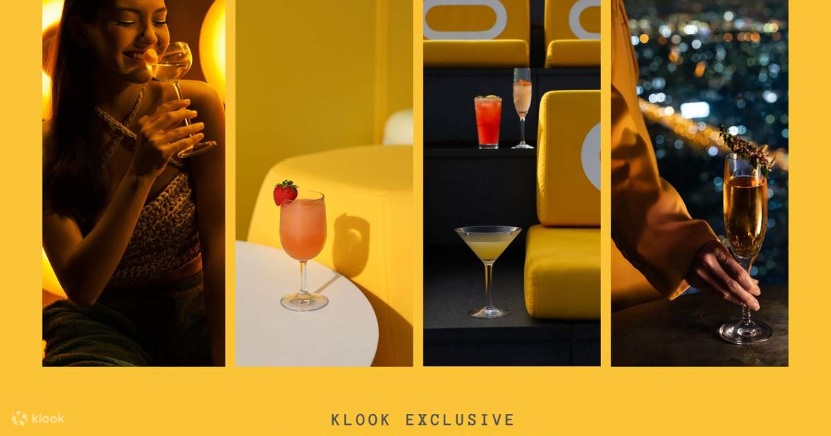 Exclusive Klook Night Offer: Mahanakhon Skywalk Entry After 7pm, Drink ...