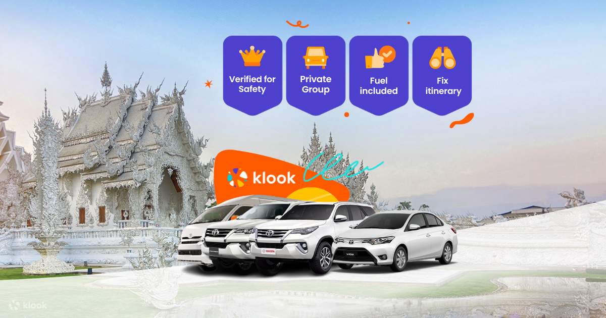 Wat Rong Khun & Museum Baandam & Sewa Mobil Perbatasan Segitiga Emas ...