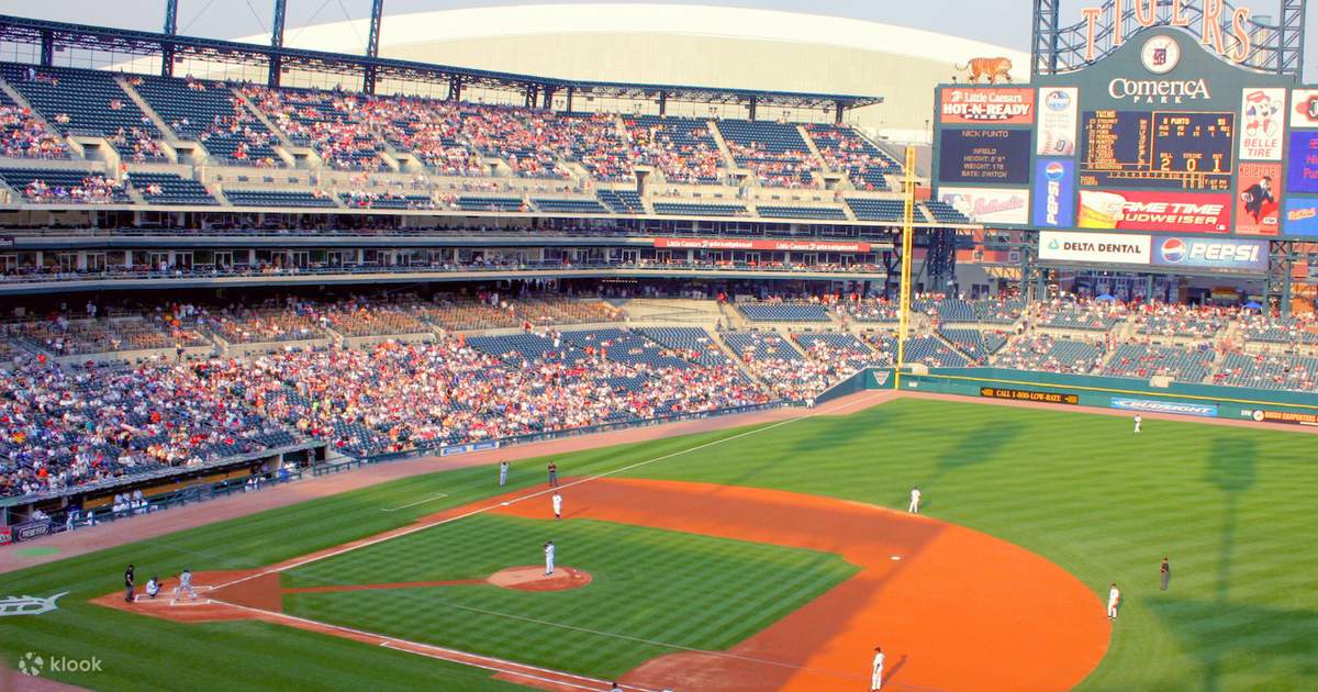Partita di baseball dei Detroit Tigers al Comerica Park - Klook Stati Uniti