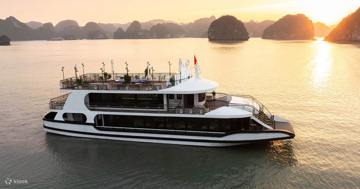 Ha Long Bay Day Tour with Sung Sot and Ti Top by Olympus Cruise - Klook ...