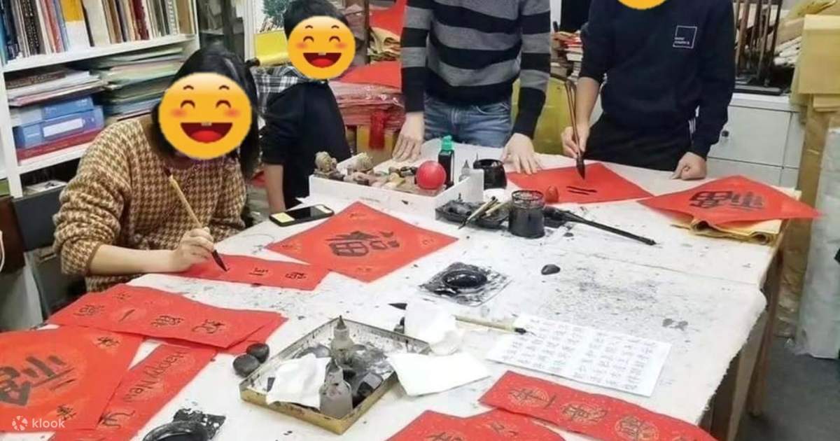 Chinese New Year couplets workshop - Klook Singapore