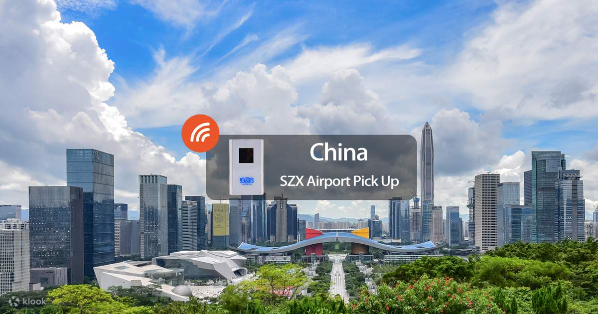 4G Pocket WiFi Device for China SZ Airport Pick Up - Klook Singapore