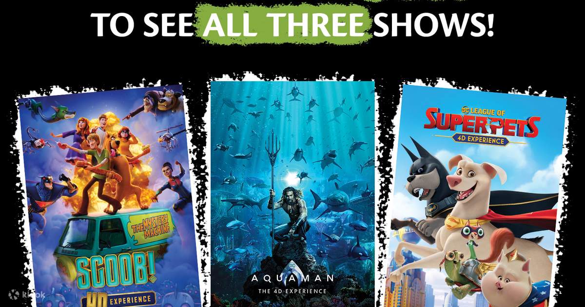 The Ultimate 4D Experience Ticket in Las Vegas - Klook